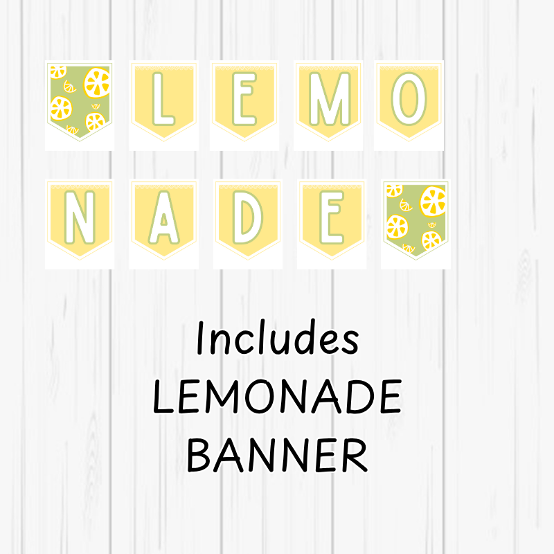 Printable Lemonade Stand Kit for Kids – Dramatic Play Bundle with Sign ...
