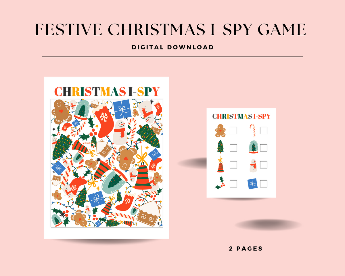 Festive Christmas I-Spy Game – A Fun Holiday Activity for All Ages ...