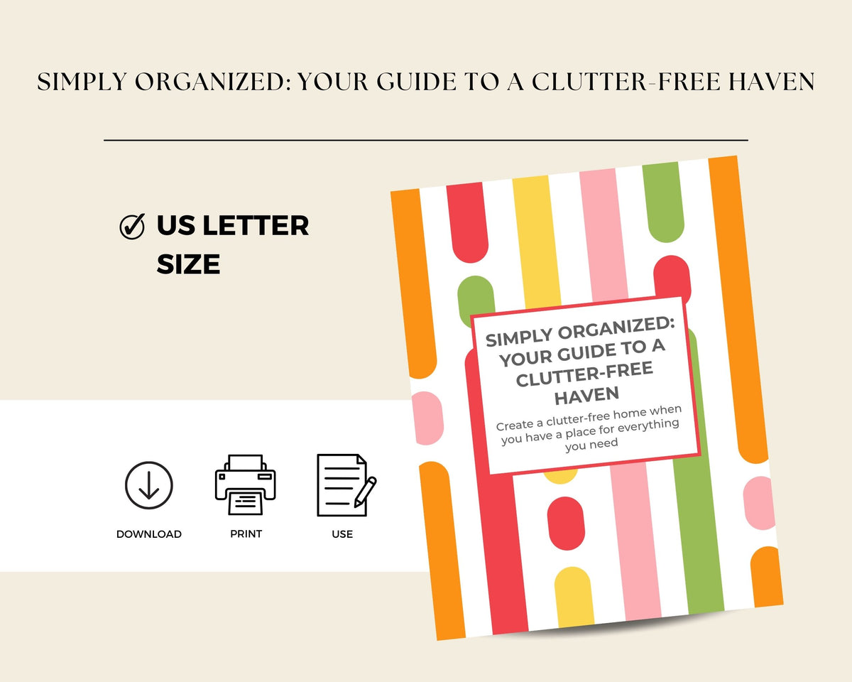 Simply Organized: Your Guide to a Clutter-Free Haven Planner – The How ... Simply Organized: Your Guide to a Clutter-Free Haven Planner – The How ...