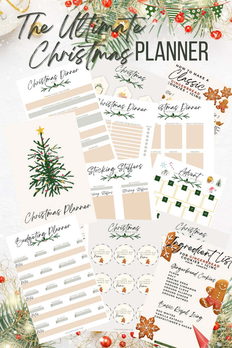 The Ultimate Christmas Planner – The How-To Home